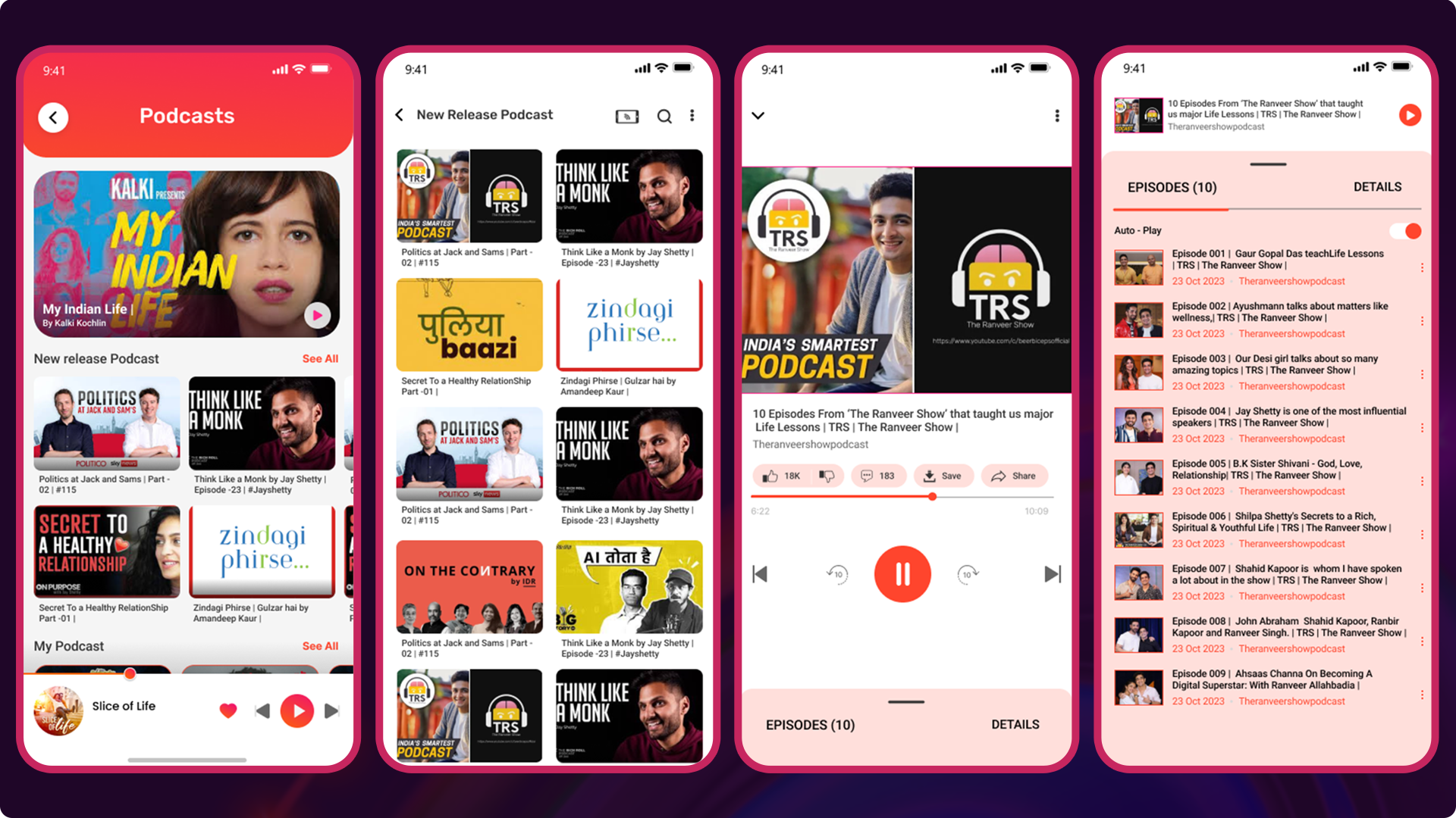 DTRadio - Online Radio, Podcasts & Live Events Flutter App (iOS - Android) with admin panel by ...